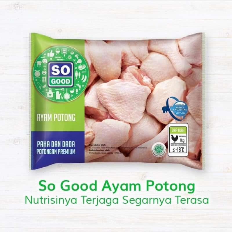 Jual So Good Daging Ayam Dada Dan Paha Frozen Sogood Chicken 1kg Halal ...
