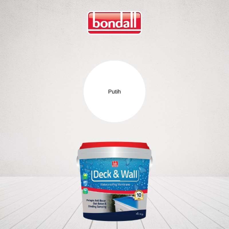 Jual Bondall Deck and Wall 1 Kg Pelapis Anti Bocor Dak & Dinding ...