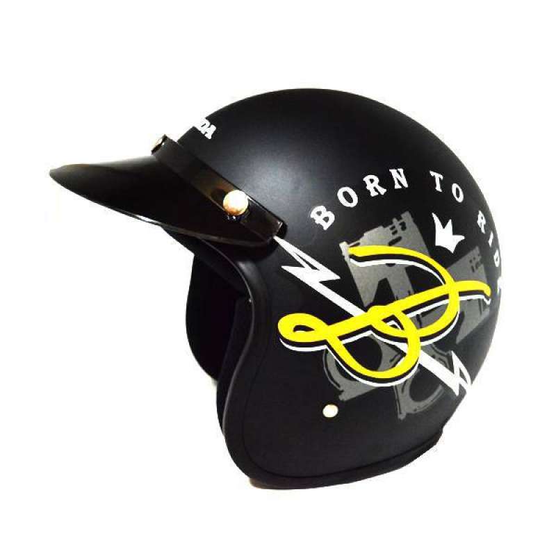 Jual Honda Born To Ride Helmet - M Hitam Di Seller Honda Ramayana ...
