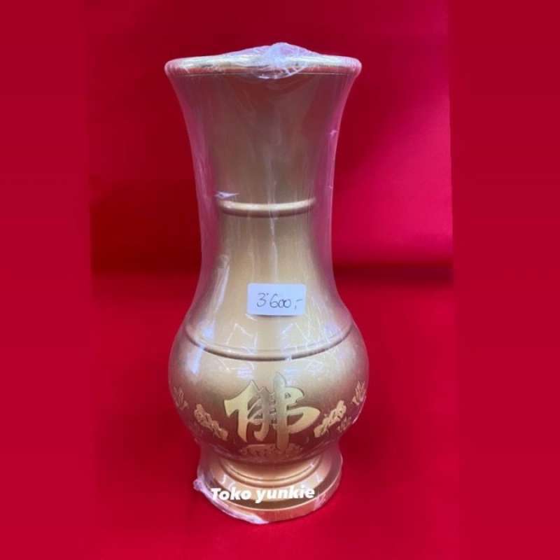 Promo Vas Bunga / Pot Kembang Kuningan Fo Diskon 23% di Seller Intelino ...