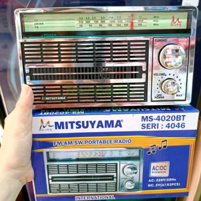 Jual RADIO MITSUYAMA 3 BAND AC/DC - RADIO JADUL - RADIO 3 BAND ...