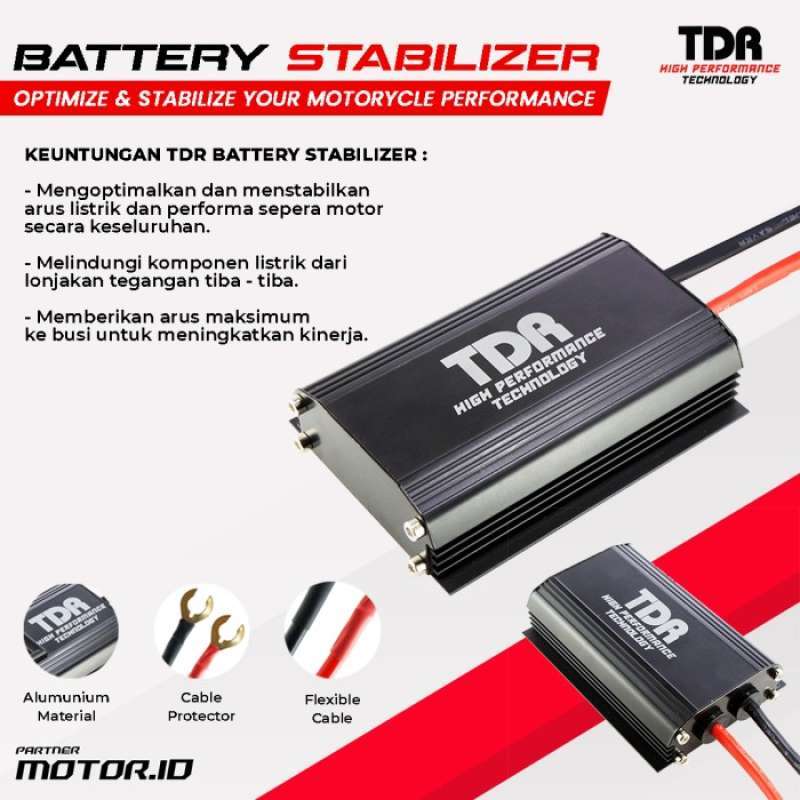 Promo TDR BATTERY STABILIZER STABILIZER AKI UNIVERSAL Diskon 23% di ...