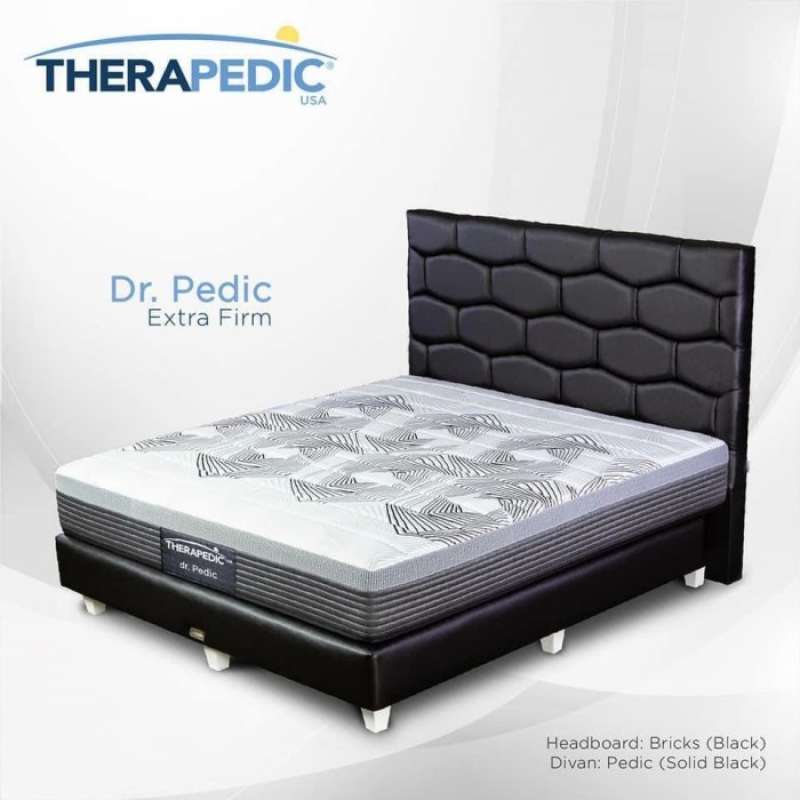 Promo therapedic dr pedic 120 160 180 200 spring bed full set Diskon 23 ...