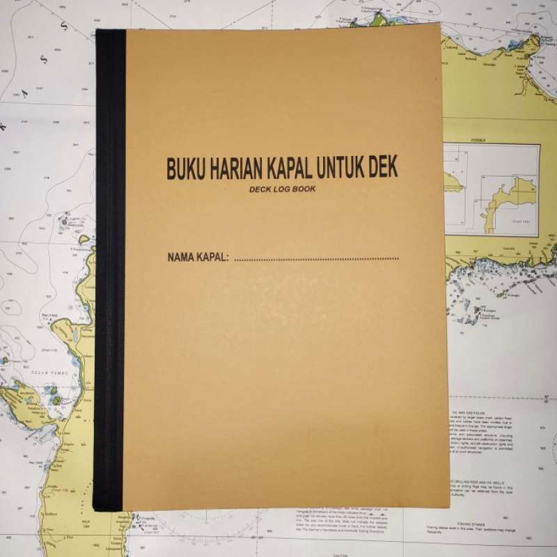 Jual Buku Harian Kapal Untuk Dek / Deck Log Book / Buku Jurnal Deck Di ...