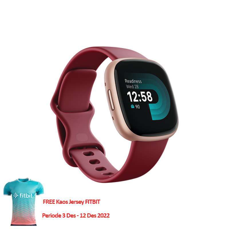 Promo Fitbit Versa 4 Beet / Copper Diskon 23% di Seller Alazka Store - Kalibata, Kota Jakarta ...