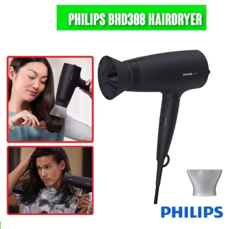 Jual Philips Bhd-308 Philips Hair Dryer Thermo Protect Di Seller Paras ...