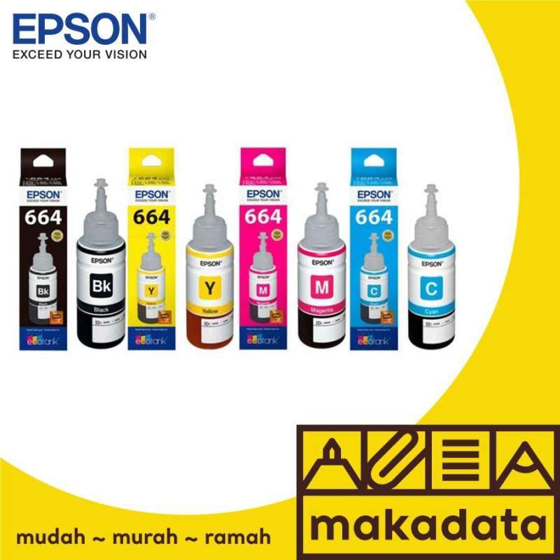 Jual Tinta Printer Epson Original 664 70ml Grosir Murah |tinta Epson ...