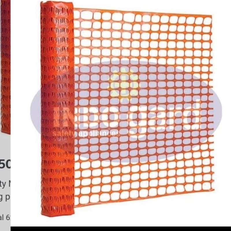 Promo Safety mesh barrier 1m x 50 m,jaring proyek - Multicolor Diskon ...
