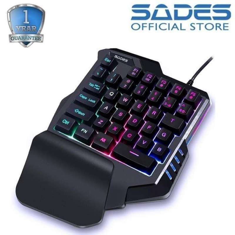 Jual Keyboard Gaming Sades Single-Hand Revolver TS-36 di Seller SMS ...