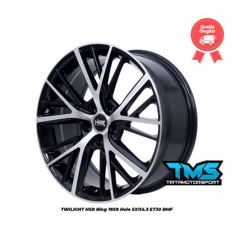 Promo velg mobil racing r19x8 for taruna oxxy, wuling, grandmax ...
