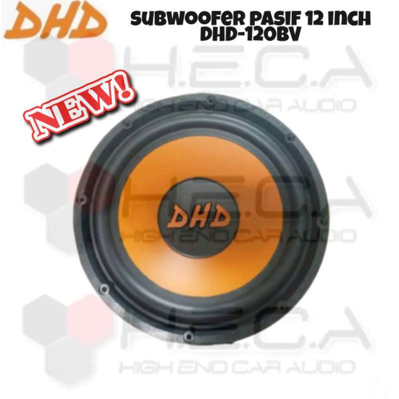Jual Subwoofer Pasif 12 DHD DHD-120BV Audio Mobil Bass Bagasi Sub di ...