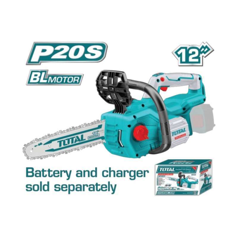 Promo TOTAL GERGAJI MESIN LISTRIK / LITHIUM-ION CHAINSAW TGSLI20128 ...