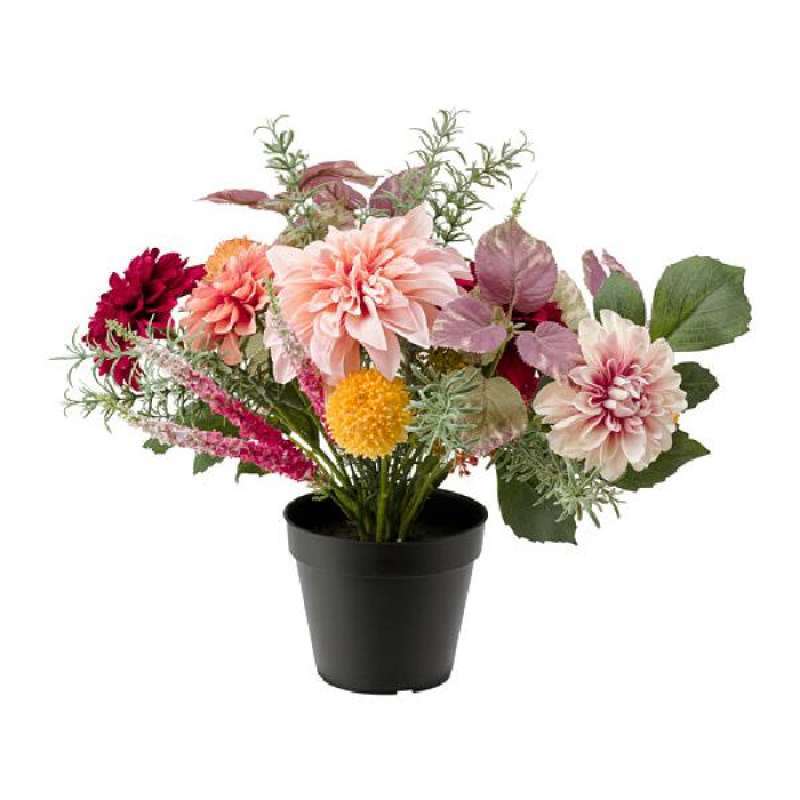 Jual Ikea Dahlia Tanaman Pot Bunga Artificial di Seller IKEA LIFE PICK ...