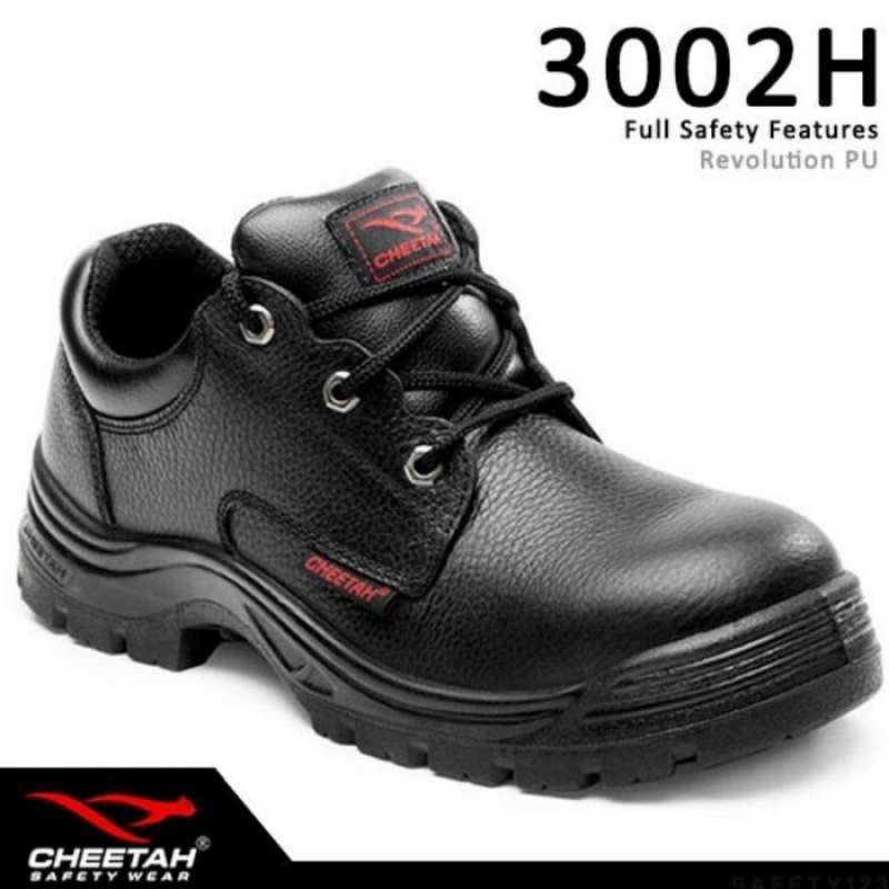 Promo Sepatu Safety Cheetah 3002H - Sepatu Cheetah Terbaru Original ...