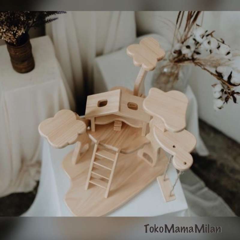 Promo Best Seller Rumah Pohon / Tree House Dezah By @Kayoe.Kecil Diskon ...