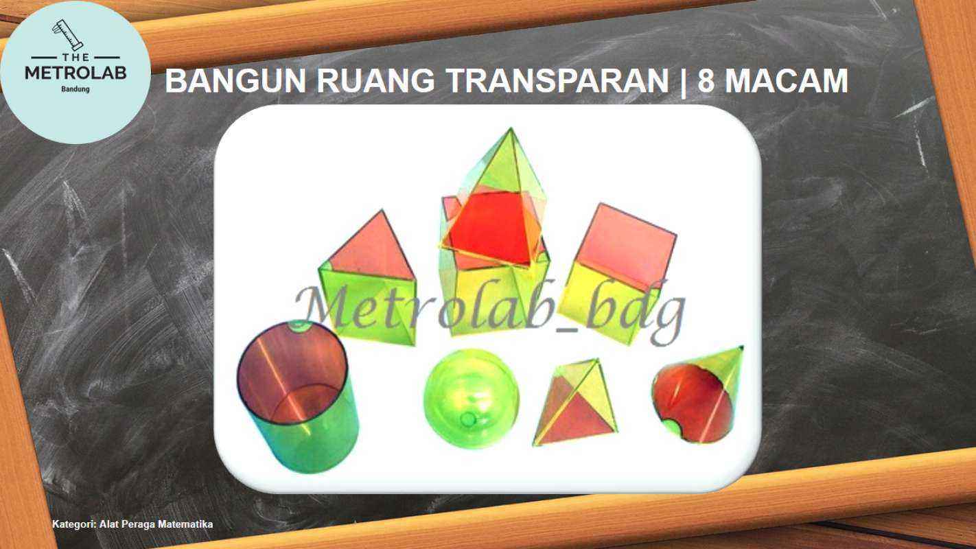 Jual Bangun Ruang Transparan | 8 Bangun Ruang Di Seller Metrolab ...