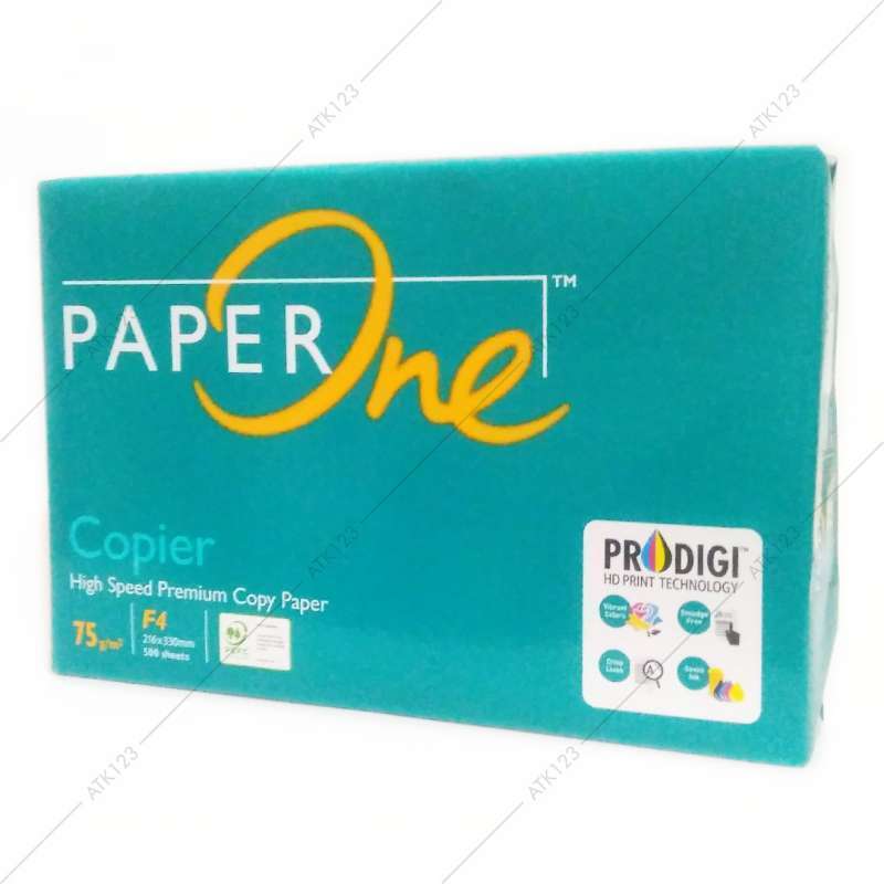 Jual Kertas HVS Paper One F4 75 Gram di Seller Supertech Com - Pandau Hulu II, Kota Medan | Blibli