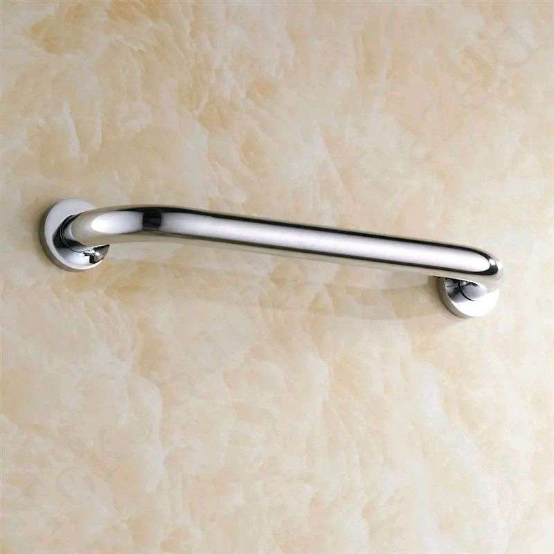 Jual Bathroom Handle Grab 30 CM Hand Besi Bar Toilet Bor Pegangan ...
