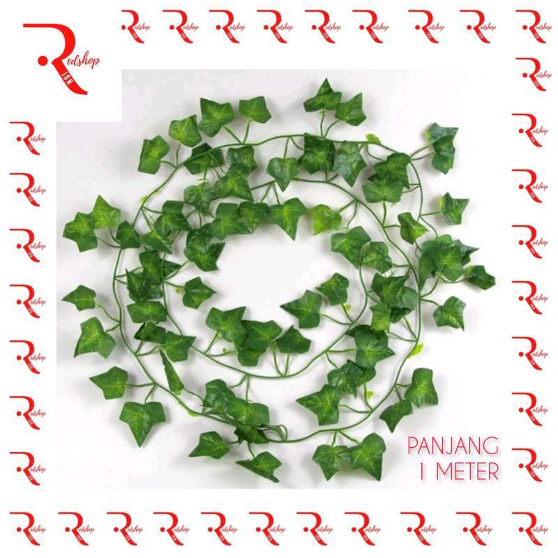 Jual Daun Rambat Plastik Hias Kecil Panjang 1 Meter Tanaman Artifical ...