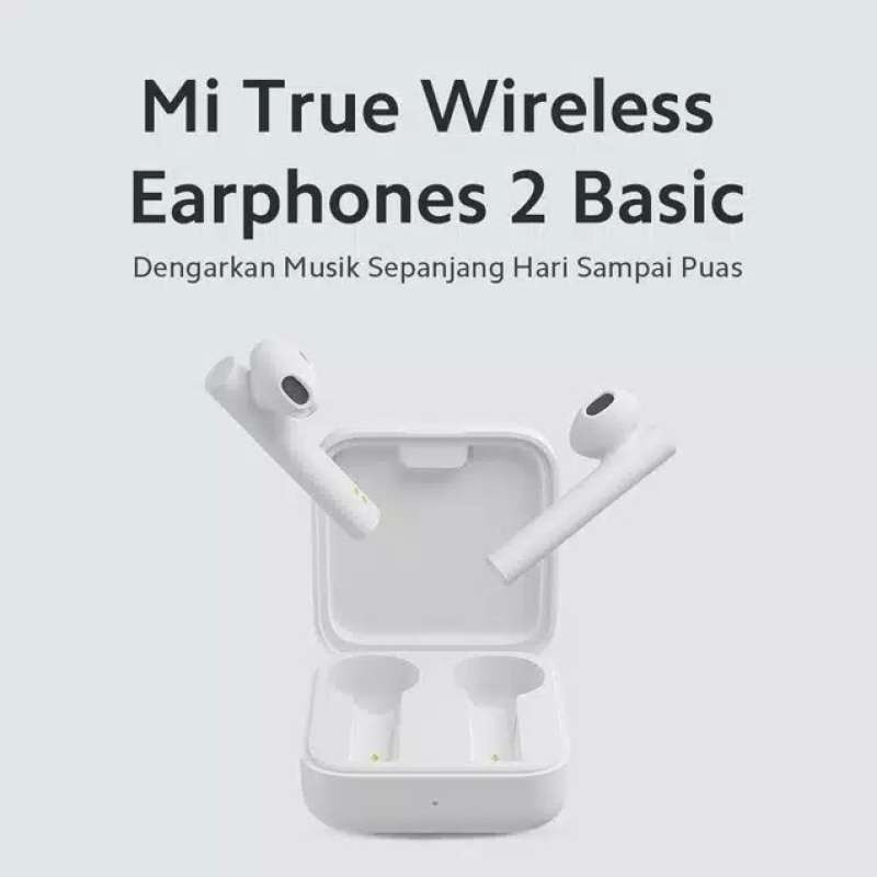 Promo True Wireless TWS Earphone 2 Basic Mic Ganda Environmental Nois ...