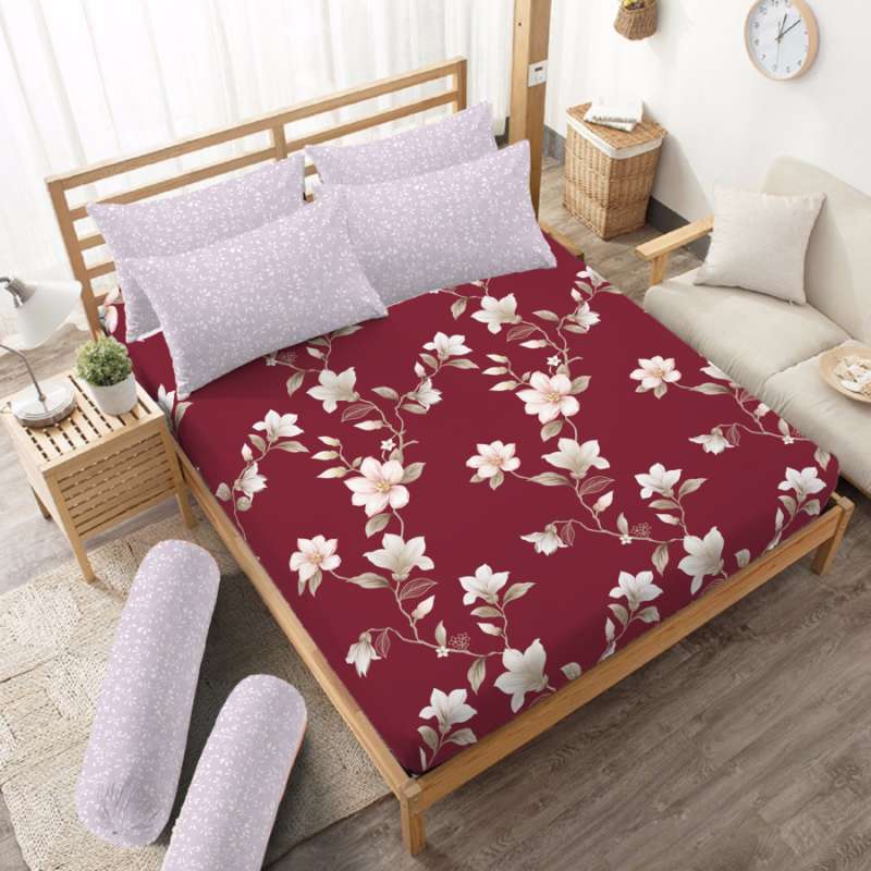 7 Rekomendasi Sprei Gambar Floral, Kamar Jadi Lebih Cantik!