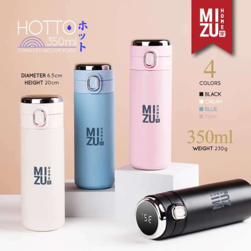 Jual Mizu Hotto Stainless Vacuum Thermos 350ml Botol Minum Termos ...
