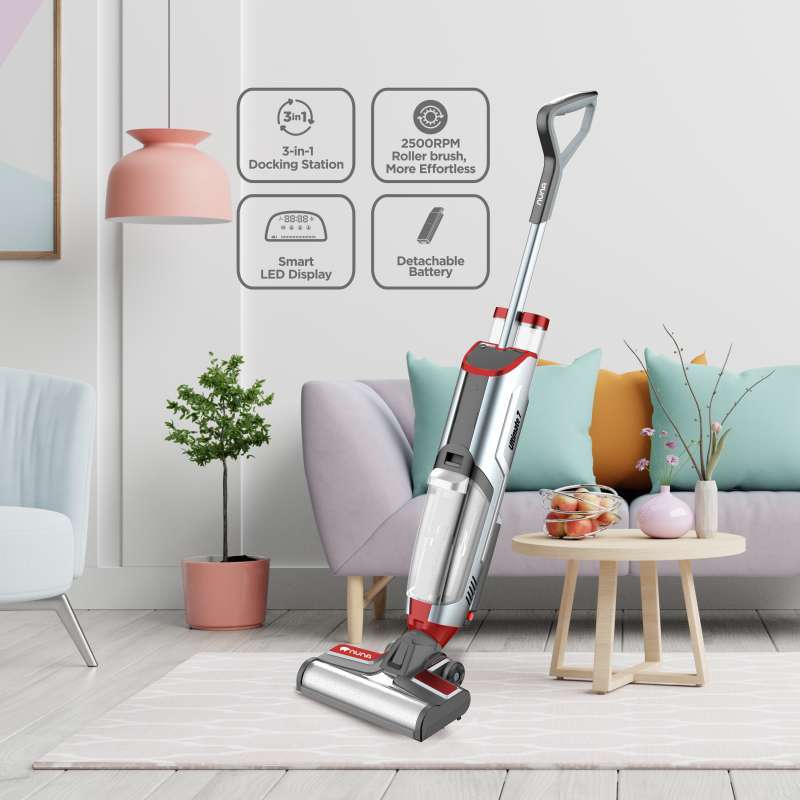 Jual Nuna Ultimate 7 Wet Dry Steril Cordless Vacuum Cleaner Floor ...