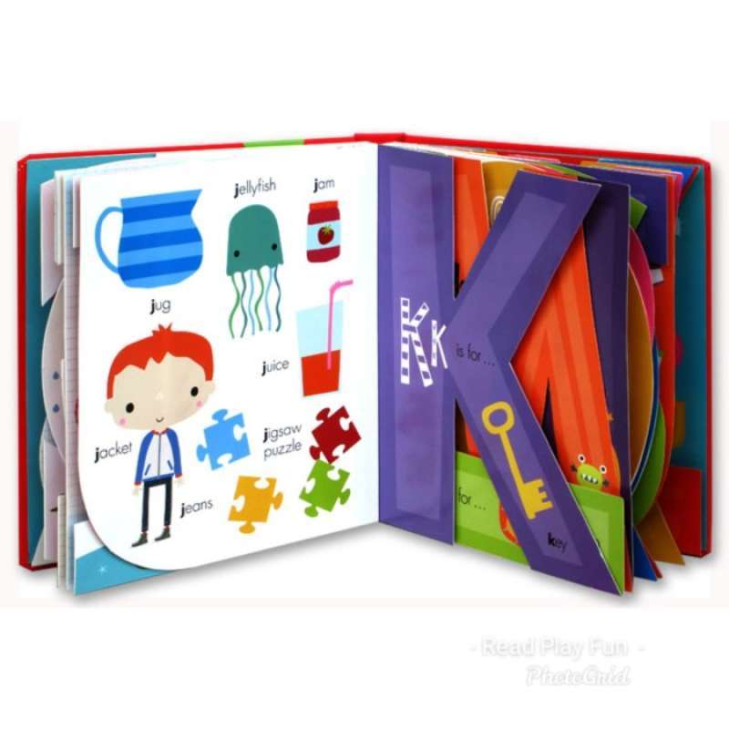 Jual My Awesome Alphabet Board Book (with letter-shaped pages) di ...