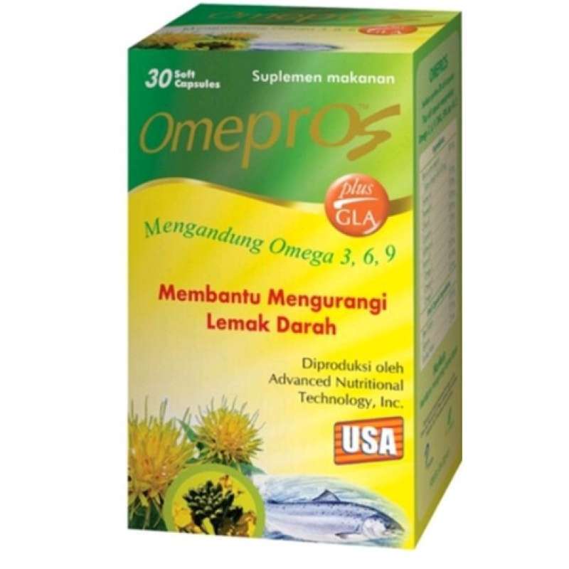 Jual Omepros 30 / 60 Kapsul. Omega 3, Omega 6, Omega 9 Di Seller ...