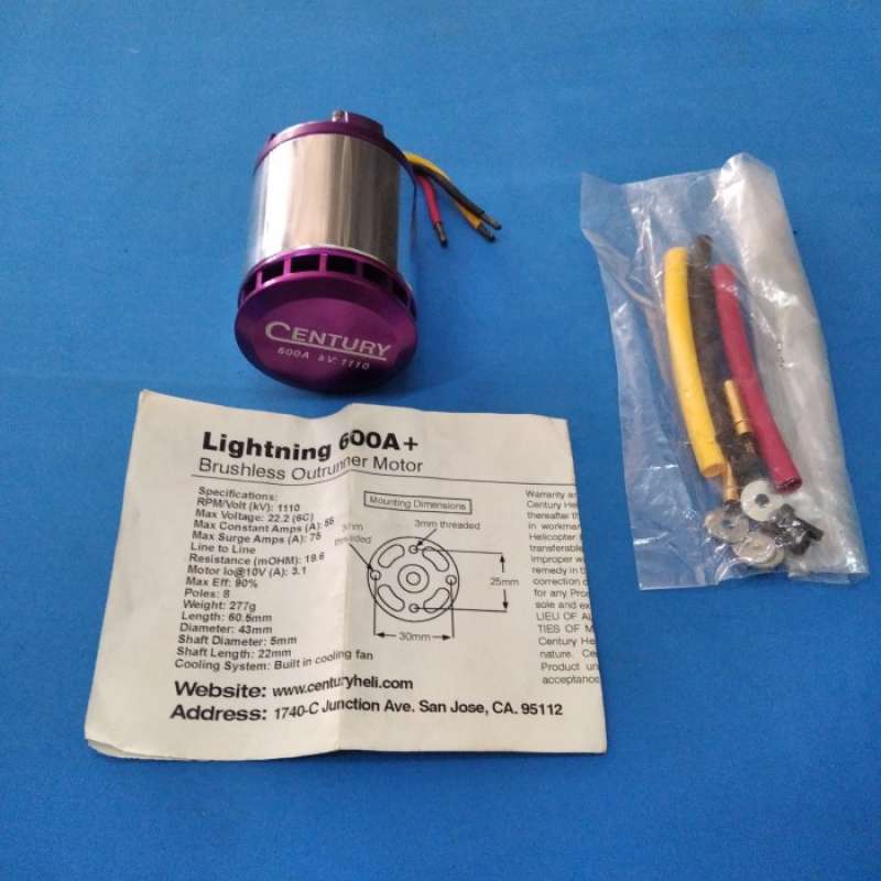 Promo Lightning/600+/brushless/outrunner/motor/helikopter/RC Diskon 23% ...