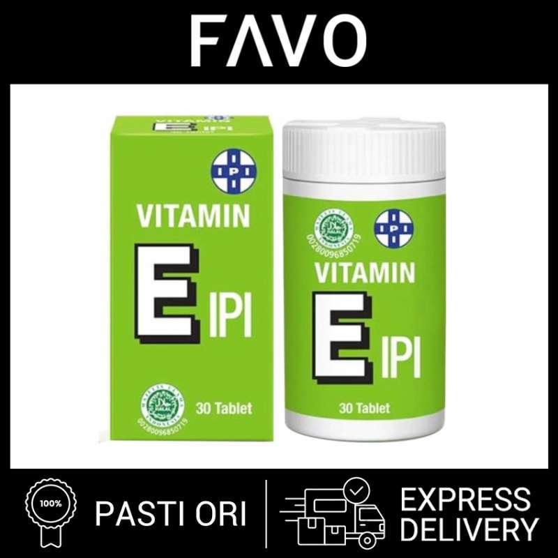 Promo Suplemen Kesehatan - IPI Vitamin E 50 mg - 30 Tablet Diskon 10% ...