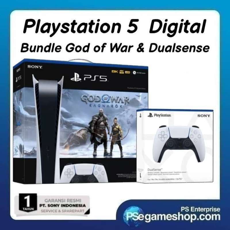 Jual PS5 Console Digital Edt God of War Ragnarok + Dualsense Garansi ...