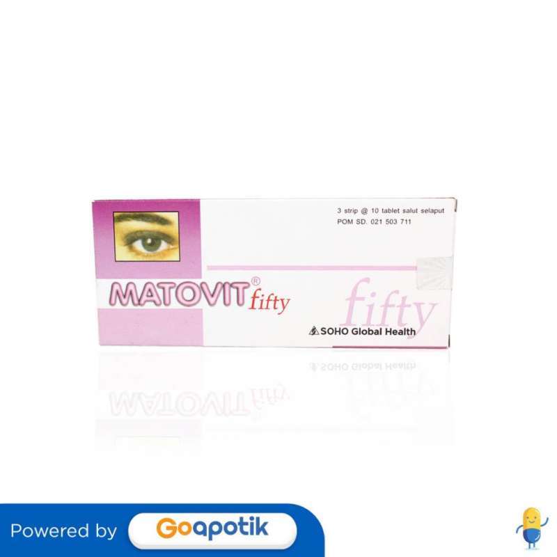 Jual MATOVIT FIFTY BOX 30 TABLET di Seller Apotek Muhara Farma ...