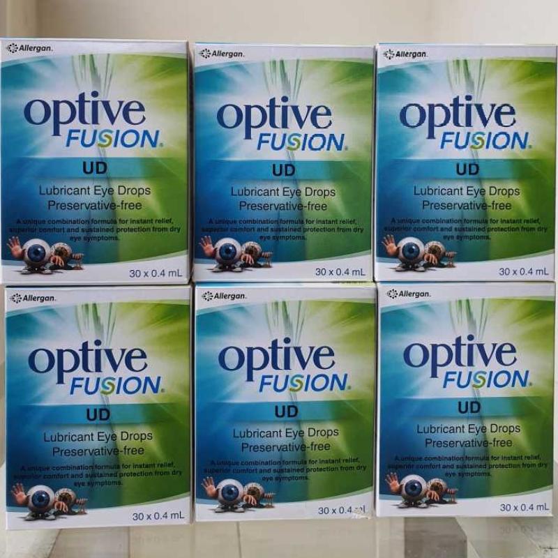 Promo Optive Fusion UD Lubricant Eye Drops 30 x 0.4 mL Diskon 34% di ...