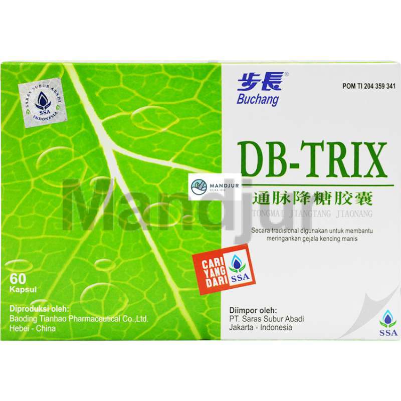 Jual Buchang Diabetrix - Obat Diabetes Di Seller Apotek Mandjur ...