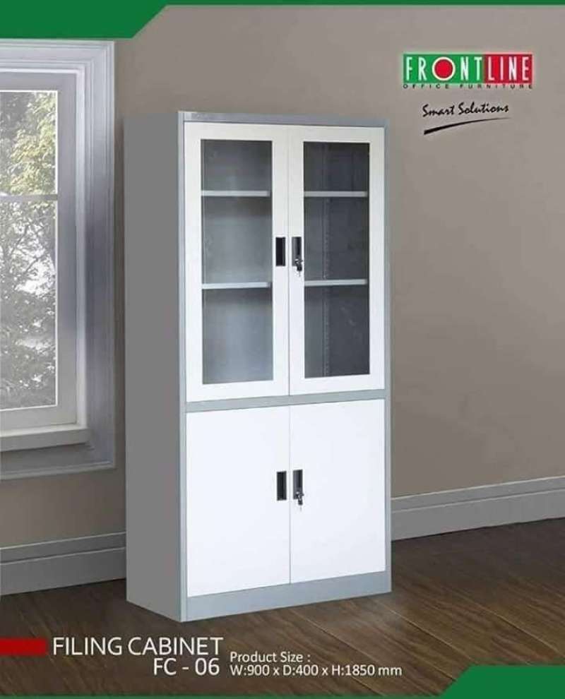 Jual Lemari Arsip Besi Frontline Fc 06 - Grey Di Seller Hore ...