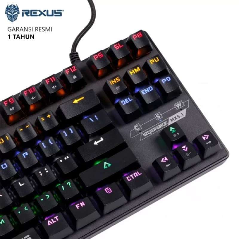 Jual Rexus Legionare Mx 5.1 Mechanical Tkl Gaming Keyboard Di Seller ...