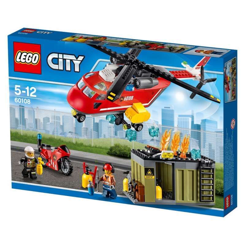 Jual Lego City Fire Response Unit helicopter 60108 di Seller Henistore ...