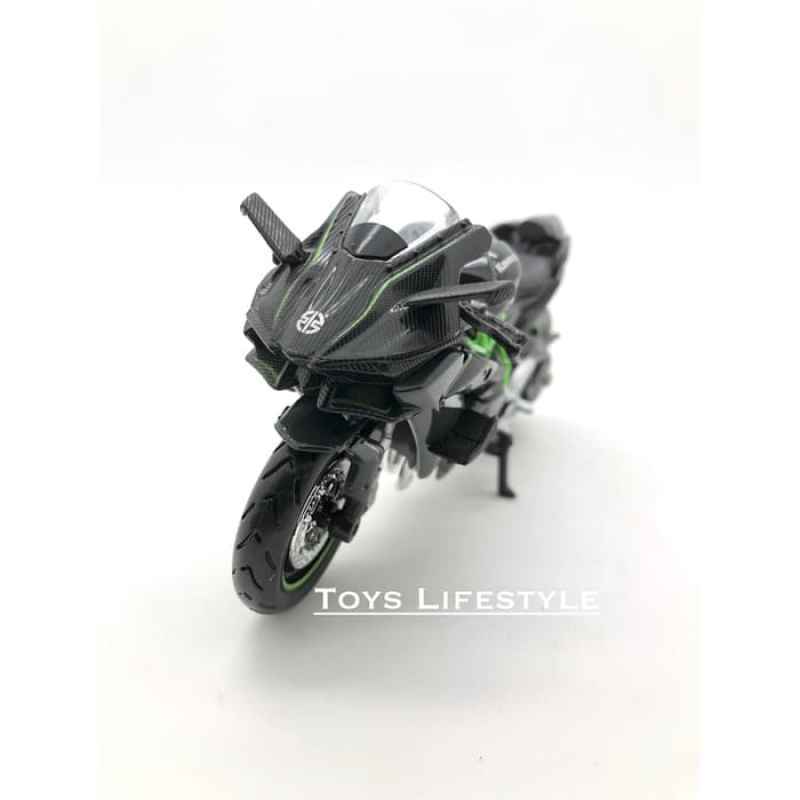 Jual Maisto Diecast - Kawasaki Ninja H2R Black Skala 1:18 di Seller ...