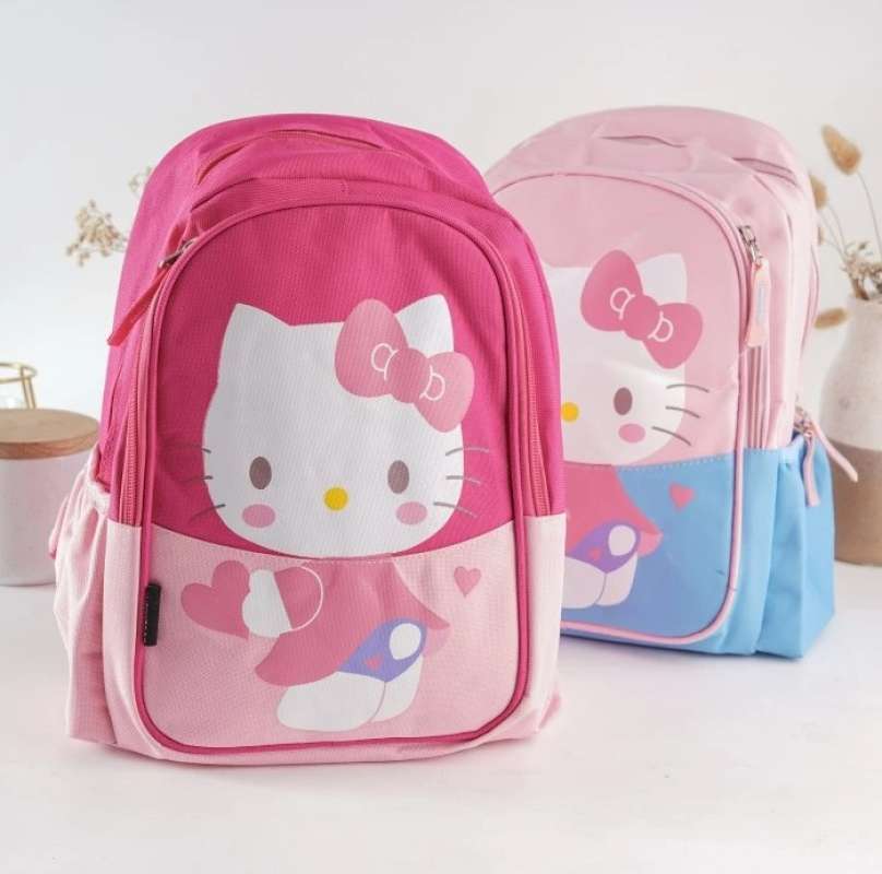 Jual Tas Sekolah Anak Design Lucu - Kids Hello Kitty Character School ...