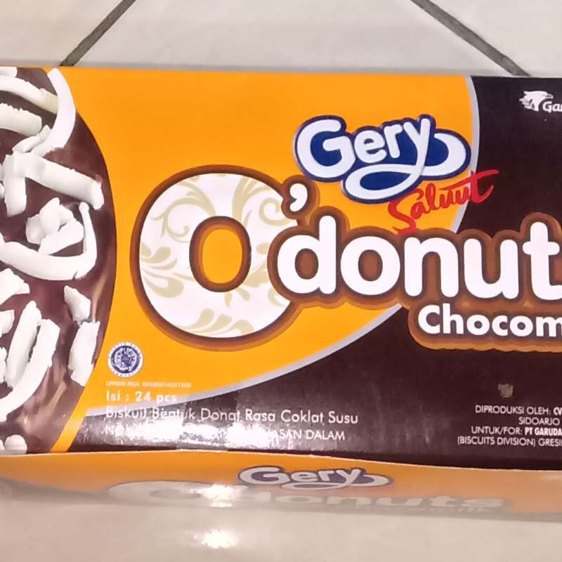 Jual Gery Salut O'Donut Chocomilk Biskuit [8 g/24 Pcs] di Seller Fresh ...