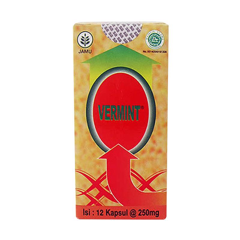 Jual Vermint Kapsul Obat Cacing [250 mg/12 Kapsul] di Seller Alaraqam ...