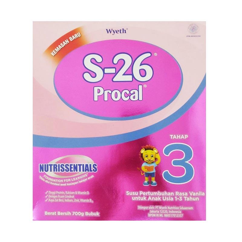 Jual S26 Procal Reguler Tahap 3 Vanila Susu Formula [700 Gr] Di Seller ...