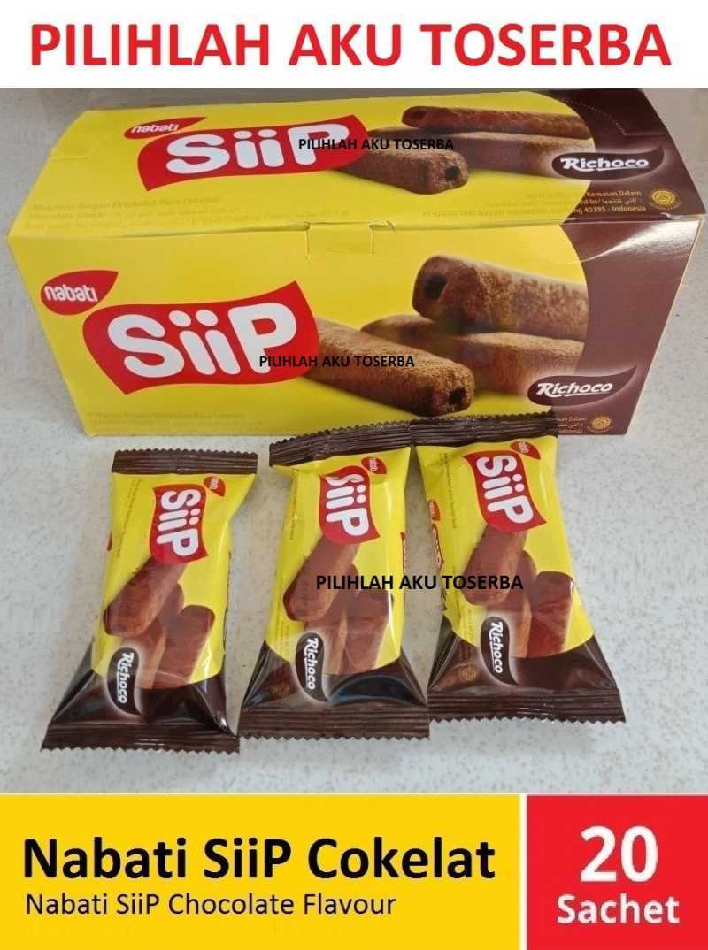 Jual Richoco Wafer Nabati Siip Cokelat Isi 20 Pcs @ 5 Gr - (harga 1 Box ...