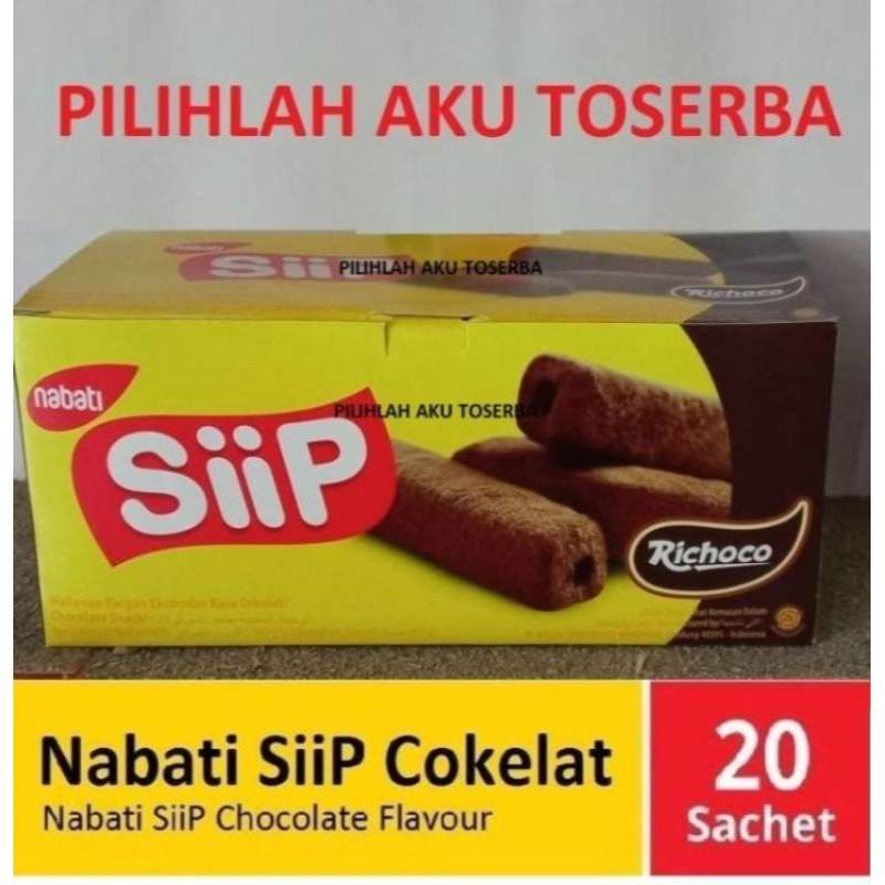 Jual Richoco Wafer Nabati Siip Cokelat Isi 20 Pcs @ 5 Gr - (harga 1 Box ...