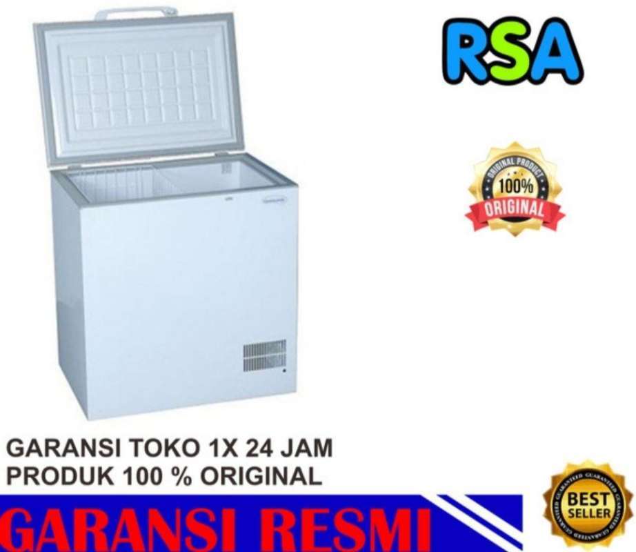 Jual CHEST FREEZER 100 LITER RSA CF100 di Seller Jakarta elektronik 88 ...