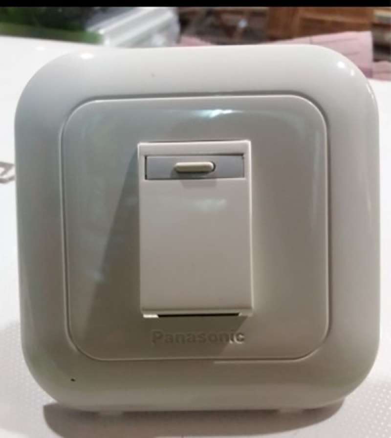 Jual PANASONIC WIDE SERIES Saklar Tunggal Engkel Mata kecil (WEJ5531 ...