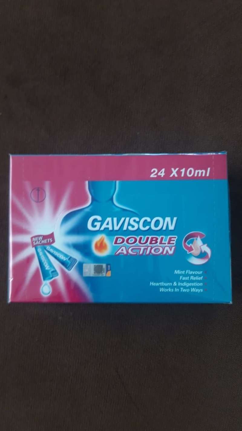 Jual gaviscon double actiontablet 24x10ml di Seller Berkah Famili65 ...