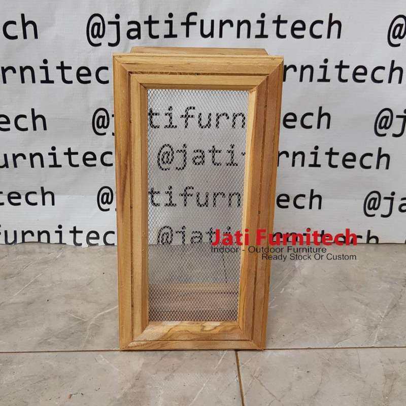Jual Loster Kayu Jati + Kawat Nyamuk di Seller JATI FURNITECH - Kab ...