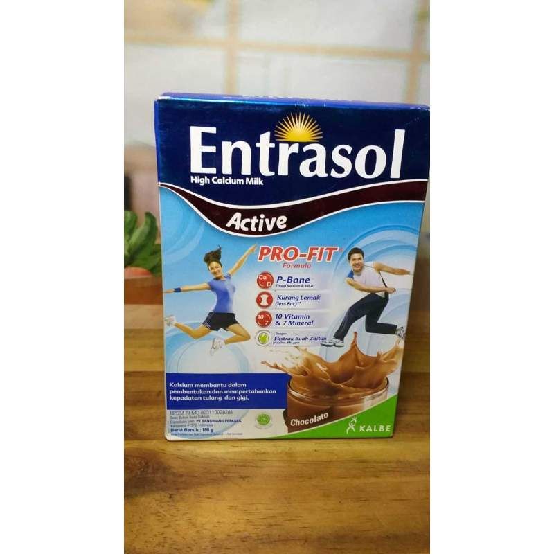 Promo Entrasol active High Calcium Milk 160 gr Diskon 10% di Seller ...